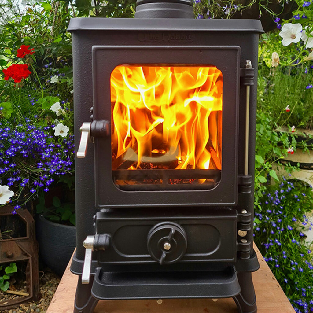Eco Design Salamander 4kw Stove with Silver Fittings - StoveFit